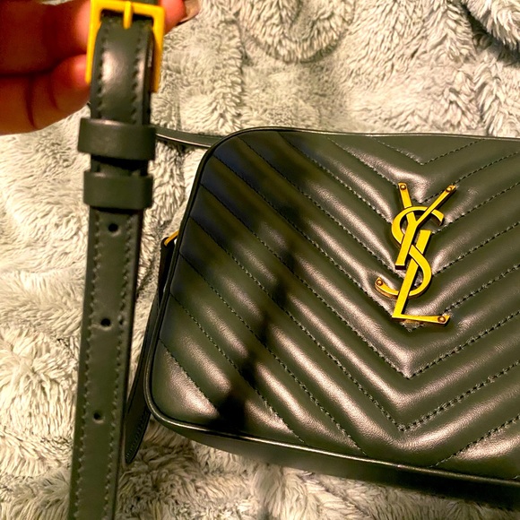 Yves Saint Laurent | Bags | Ysl Crossbody Verte Ponce Color | Poshmark